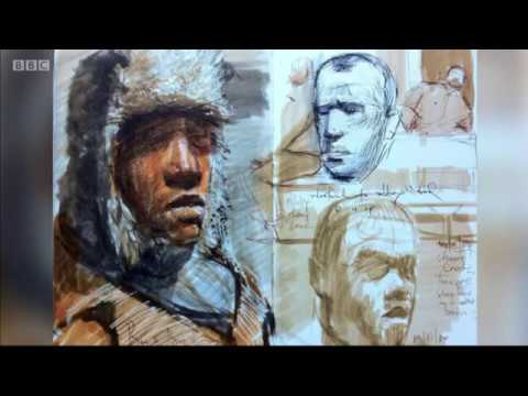 ADEBANJI ALADE SKETCHES JEREMY PAXMAN AND LESLIE ASH ON THE ONE SHOW ...
