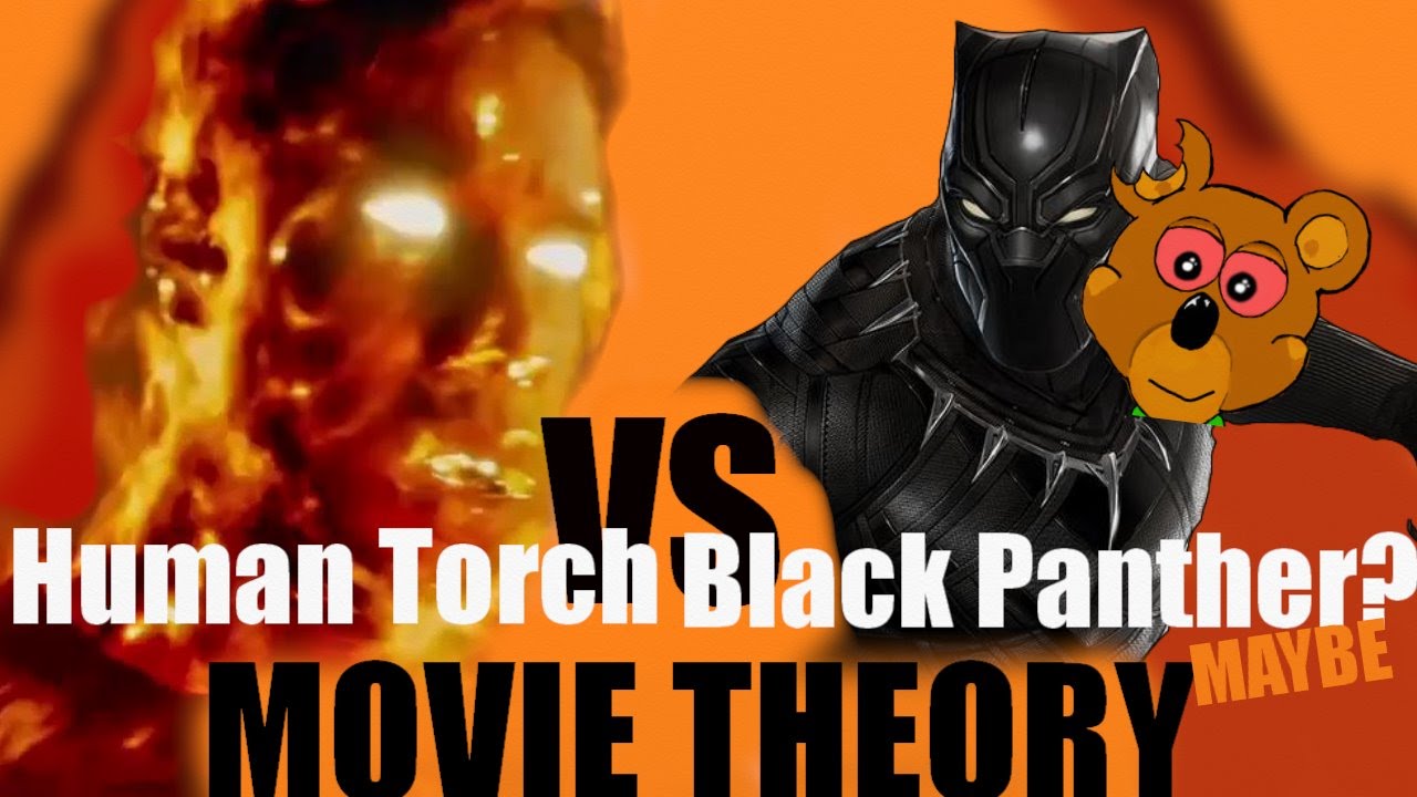 Michael B Jordan playing the Human Torch in the Black Panther movie ...