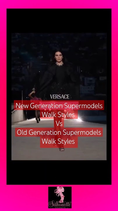 New Generation Supermodels Vs Old Generation#supermodel#fashion#runway# ...