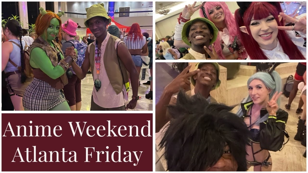 Anime Weekend Atlanta 2023 Friday Vlog | Con Vlog - YouTube