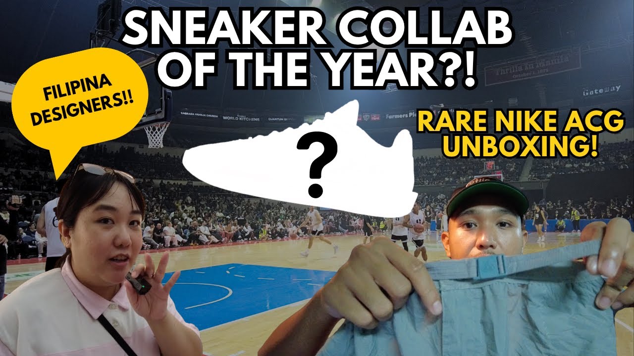 NIKE X TITAN COLLAB? FILIPINO ANG DESIGNER?! + RARE NIKE ACG UNBOXING ...