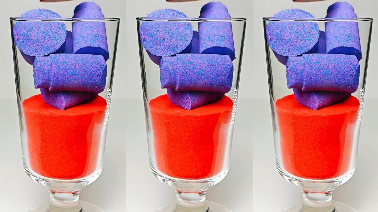 Satisfying Kinetic Sand ASMR Videos👀😉#viral #sound #asmr #sand - YouTube