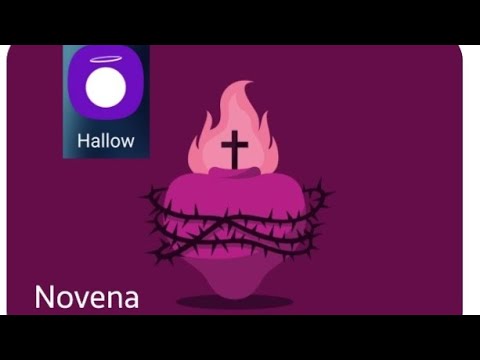 NOVENA TO THE SACRED HEART. On Hallow App With Jonathan Roumie - YouTube