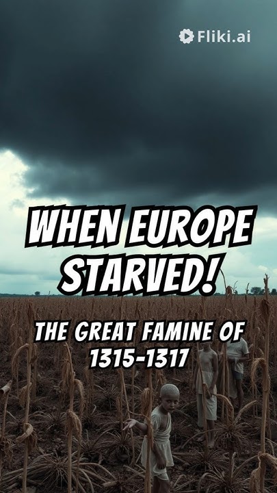 The Great Famine of 1315-1317: When Europe Starved! #shorts #famine # ...