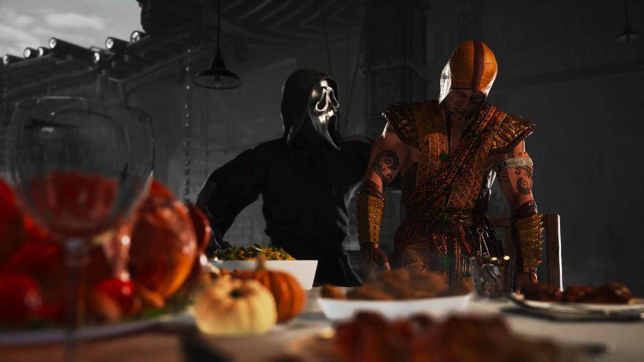 Mortal Kombat 1: Ghostface 👻 {Thanksgiving Finisher!} 🦃 - YouTube
