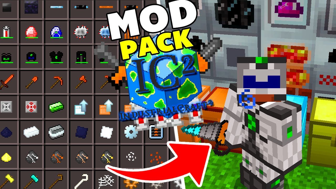 MODPACK INDUSTRIAL CRAFT ATUALIZADO V2 PARA SÉRIE SURVIVAL PARA MINECRAFT POCKET EDITION! - YouTube
