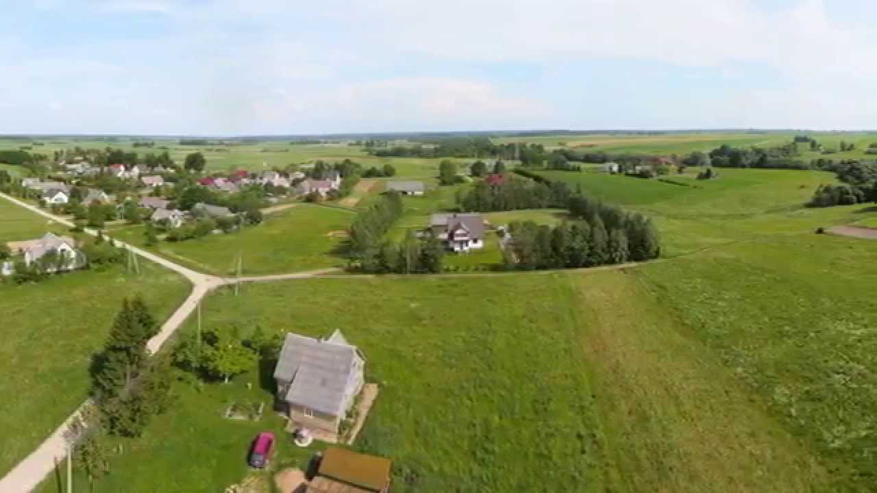 Musninkai nuo vandens bokšto / Panorama of Musninkai - YouTube