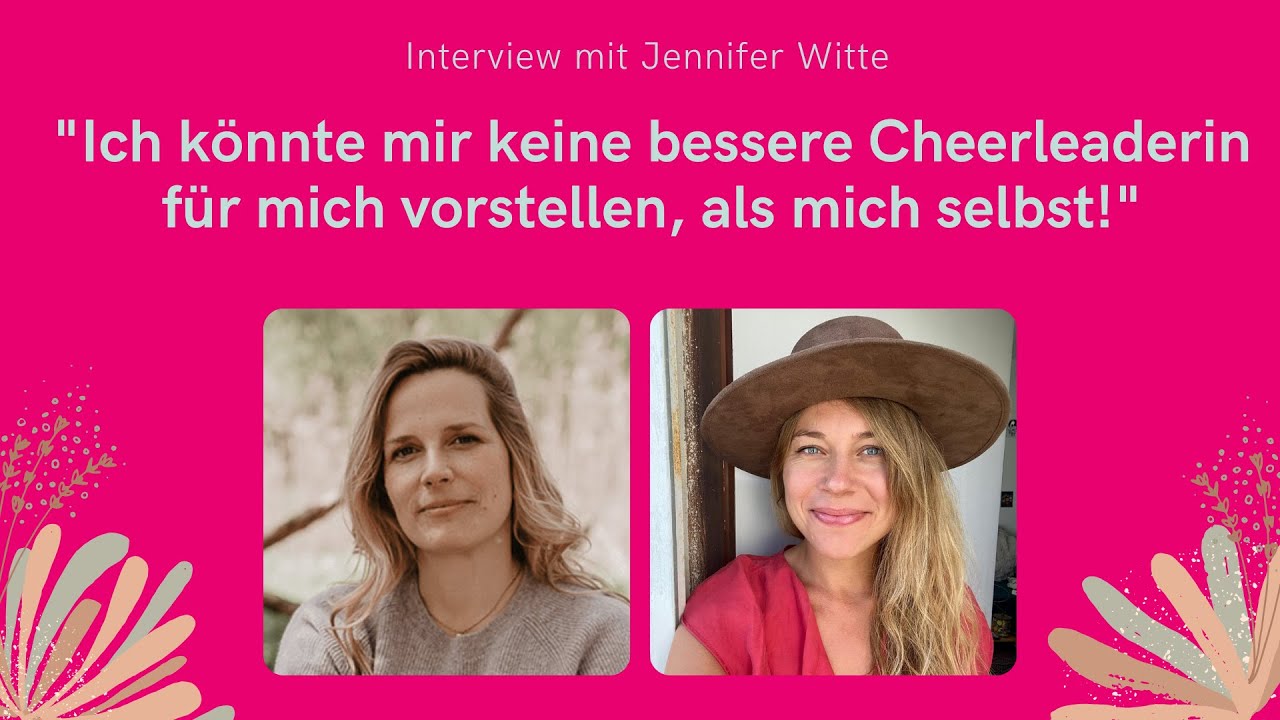 "Ich könnte mir keine bessere Cheerleaderin für mich vorstellen, als ...