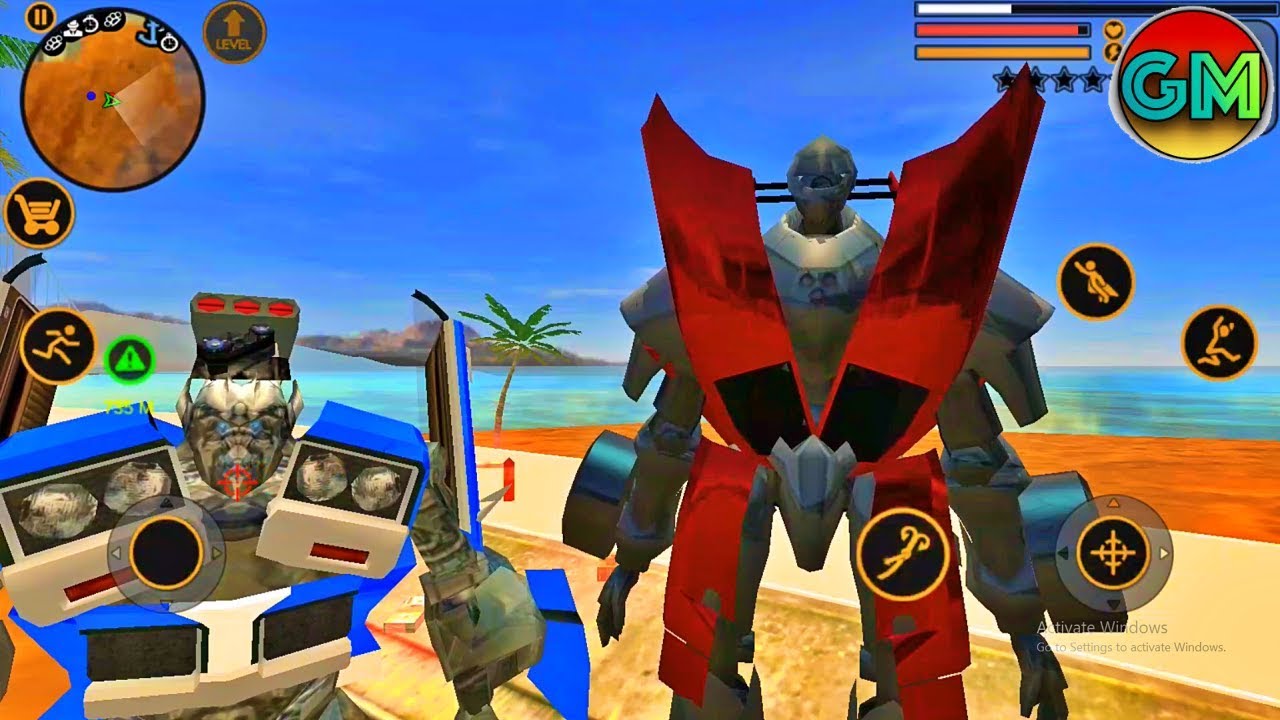 Vegas Crime Simulator #Robots Home (by Naxeex LLC) Android Gameplay HD ...