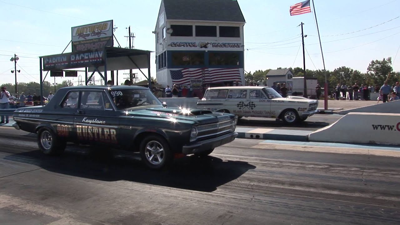 Clips from Capitol Raceway Nostalgia Drags 2007 - YouTube