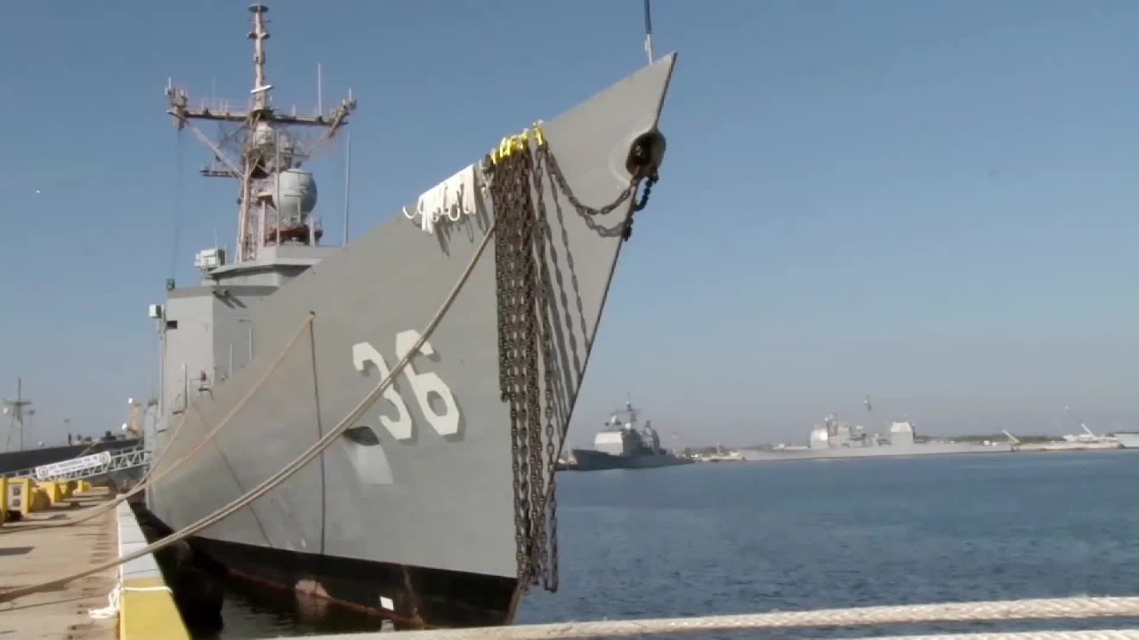 USS Underwood FFG-36 Decommissioned at Naval Station Mayport - YouTube