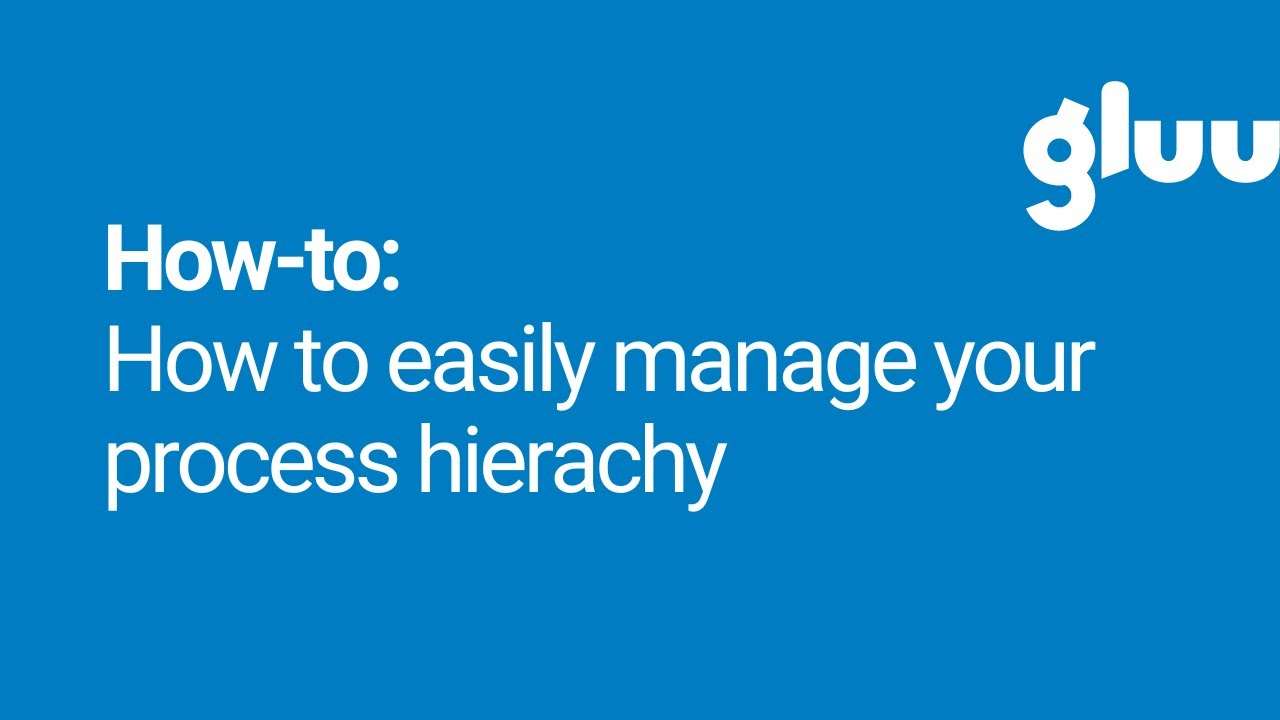 Manage your process hierarchy more easily - YouTube