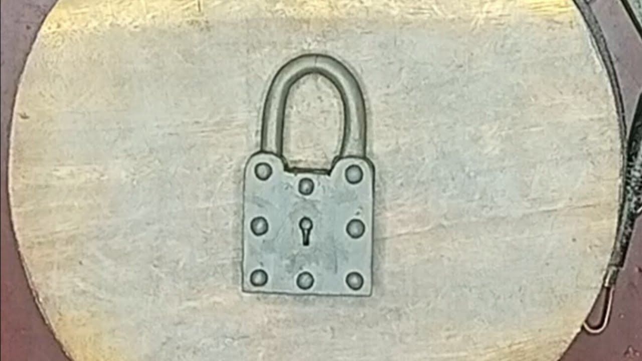 How to make key lock Clay work//Easy clay work step by step # ...