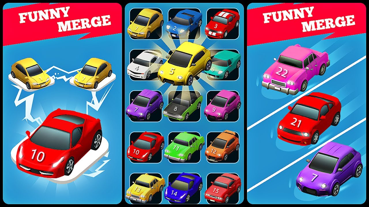 Funny Merge (Gameplay Android) - YouTube