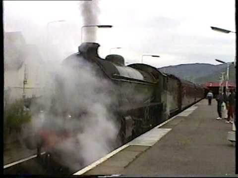 Archive: LNER B1 1264 at Fort William on the Jacobite - YouTube
