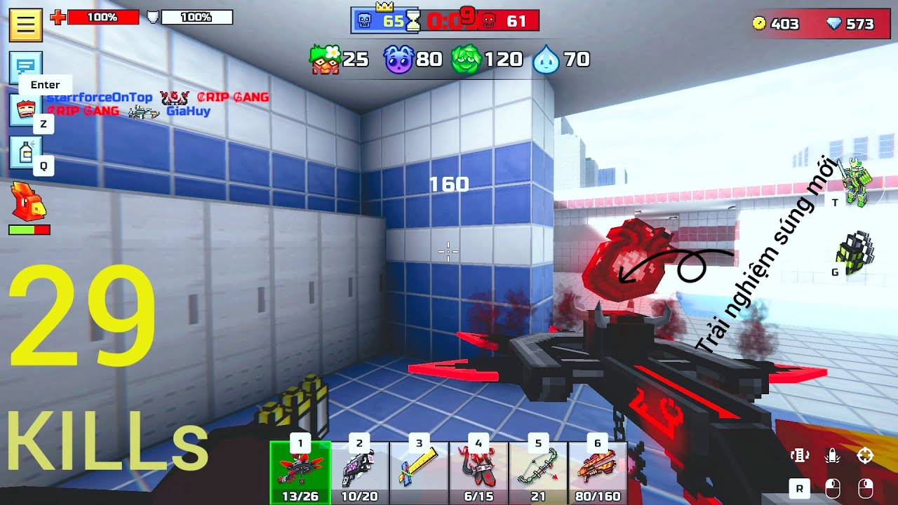 Pixel Gun tập 3: Hủy diệt top rank với skin súng mới trong " Pixel Gun ...