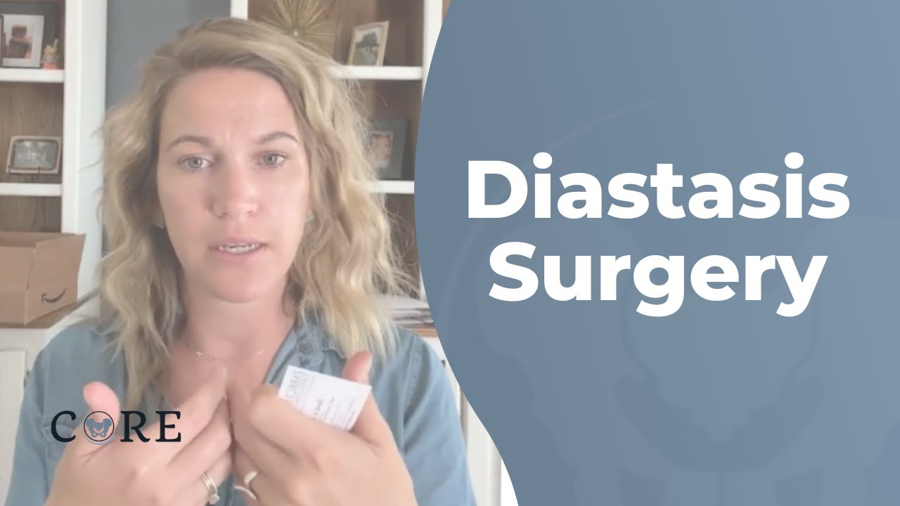 Diastasis Surgery - YouTube