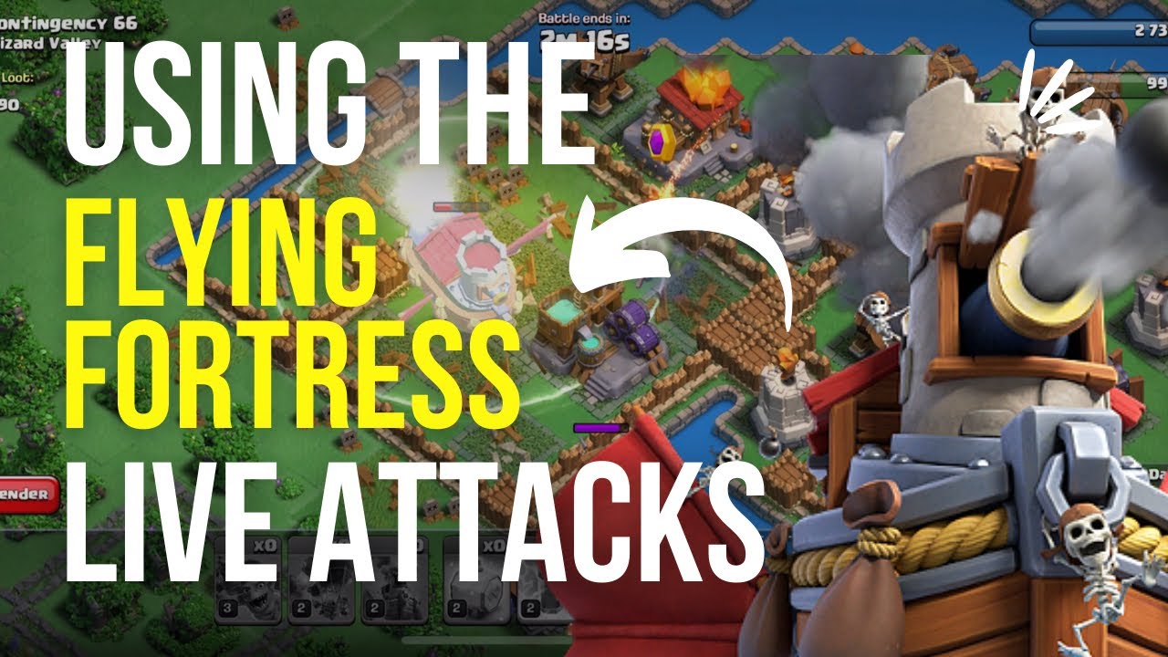 Using the Flying Fortress for the first time!! - YouTube