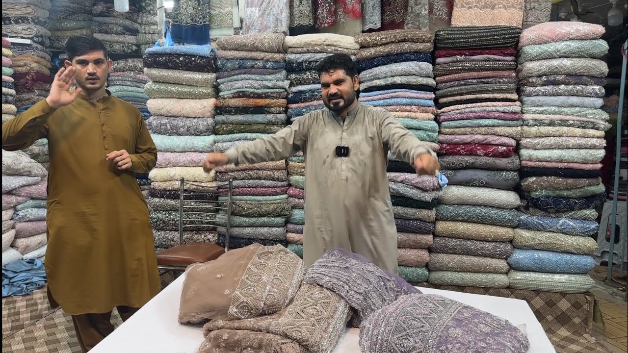 New Cutdana work Cutwork border hand work Cutdana for Valima and ...