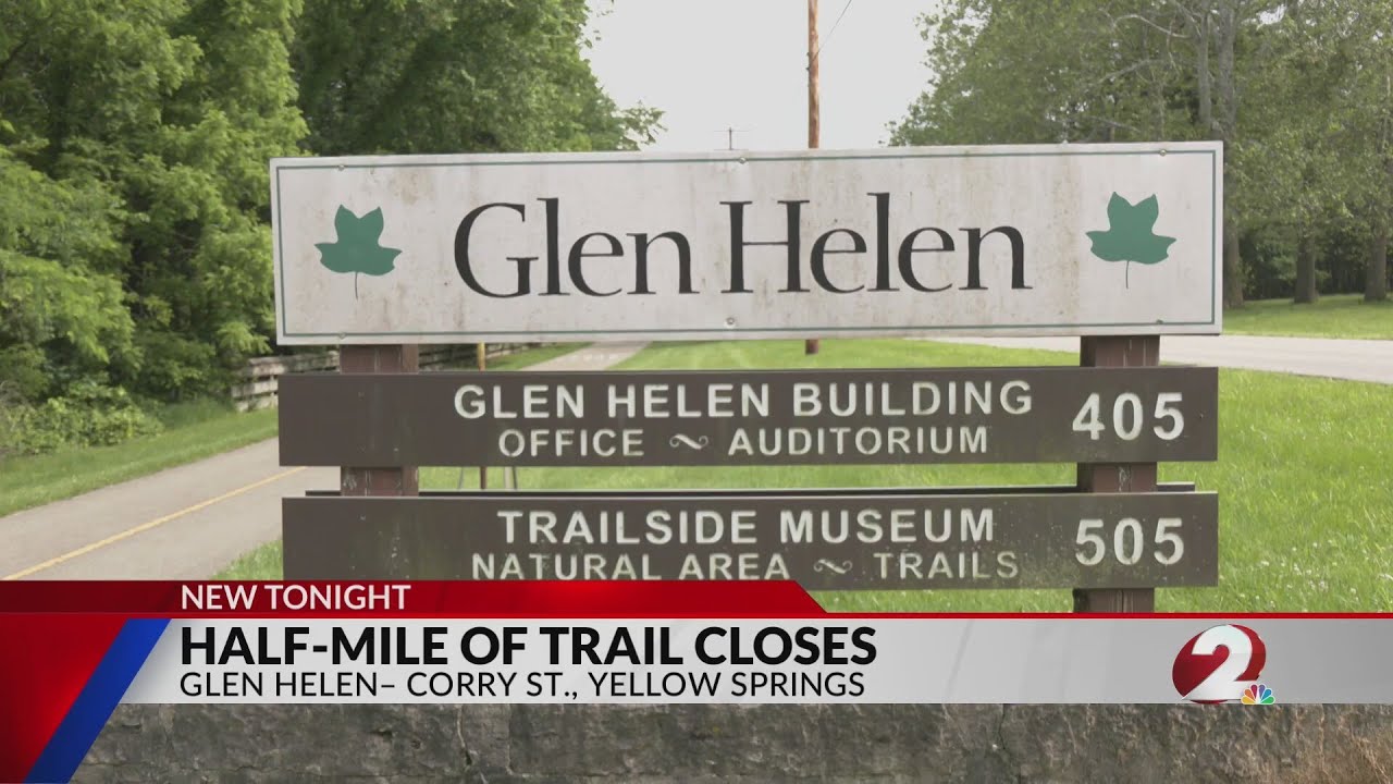 Flooding hits Glen Helen Nature Preserve in Clark County - YouTube
