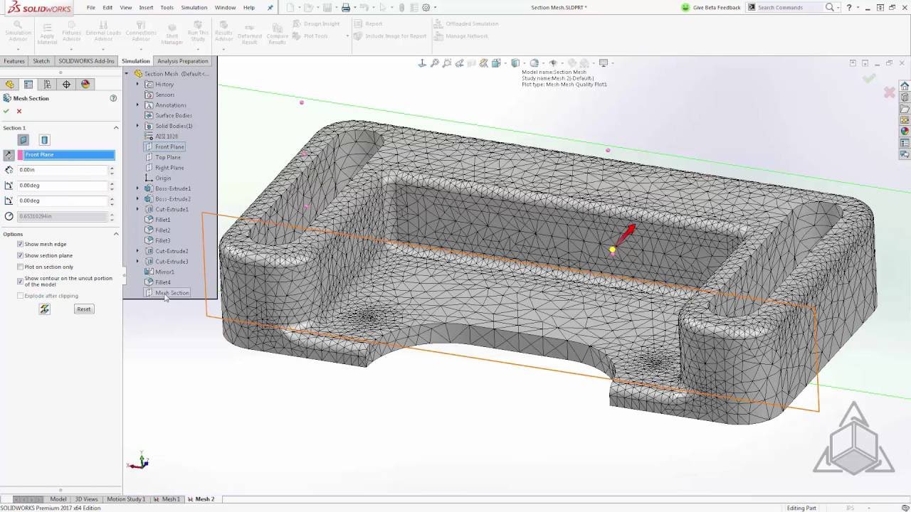 Tech Tip - Section Mesh and Compare - YouTube