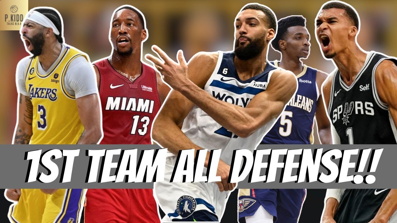 Rudy Gobert and Wemby lead NBA 1st Team All Defensive selections | NBA ...
