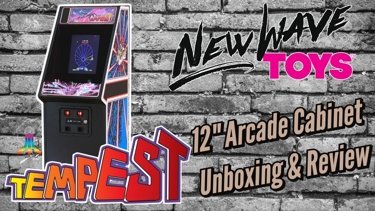Replicade Tempest Arcade Cabinet From New Wave Toys - Review & Unboxing ...