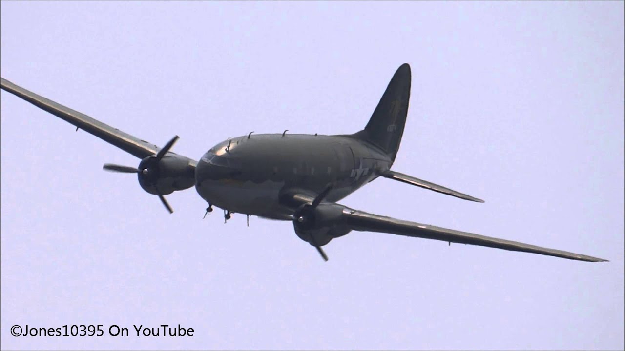 Curtiss C-46 Commando Demonstration - YouTube