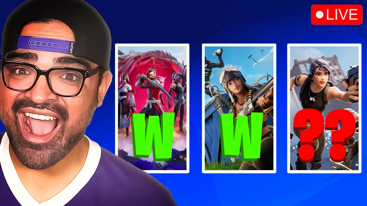 CAN I WIN IN THREE DIFFERENT FORTNITE MODES?? THREE DUB CHALLENGES ...