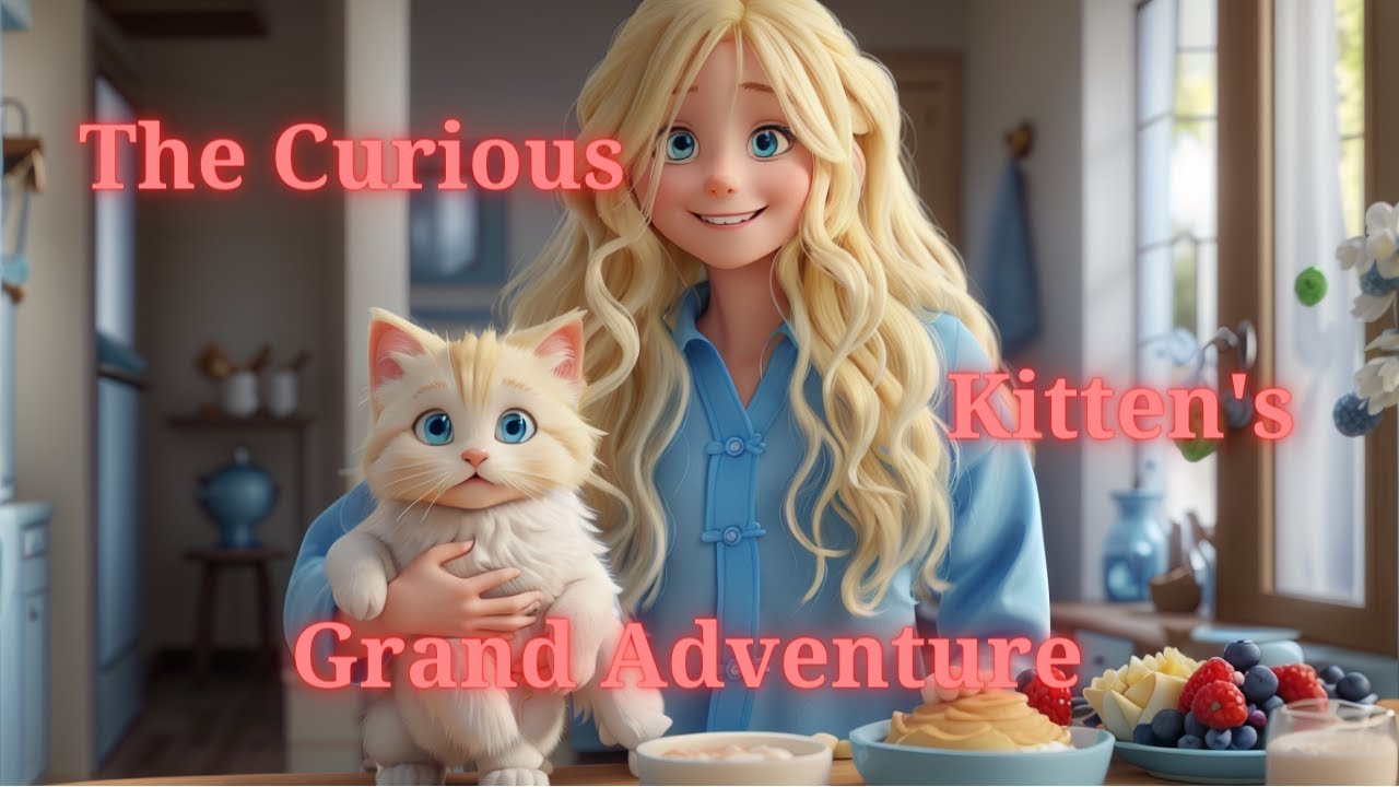 The Curious Kitten's Grand Adventure | Stories for Children in English ...