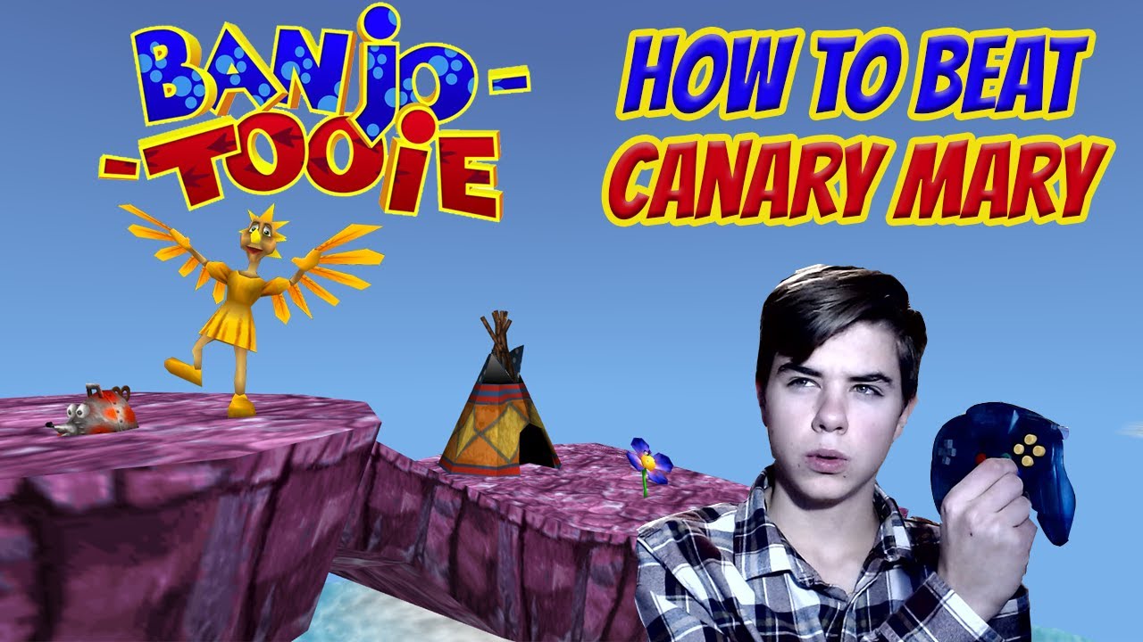 Banjo Tooie - How to Beat Canary Mary in Cloud Cuckooland - YouTube