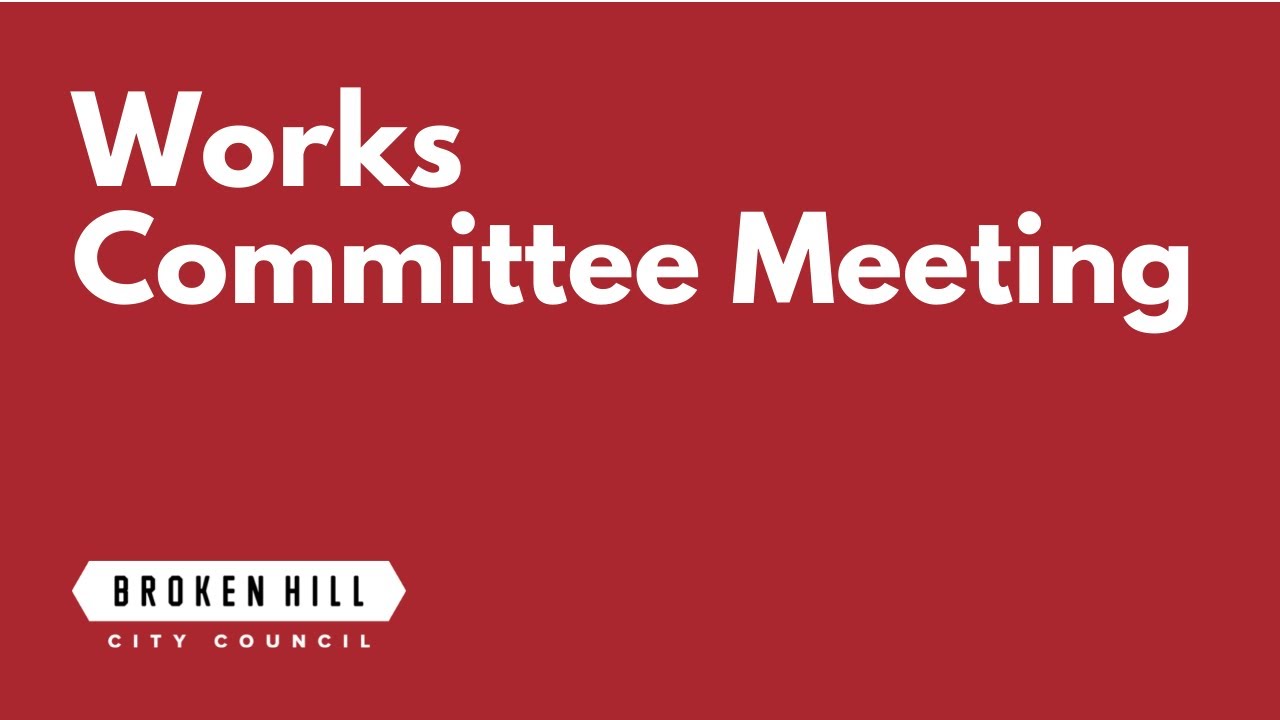 Works Committee Meeting | April 2024 - YouTube