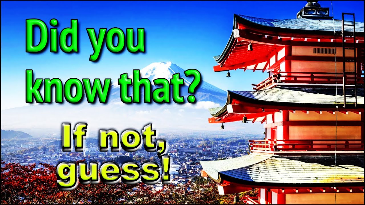 Japan! Guessing Game: Expand your general knowledge with our exciting ...