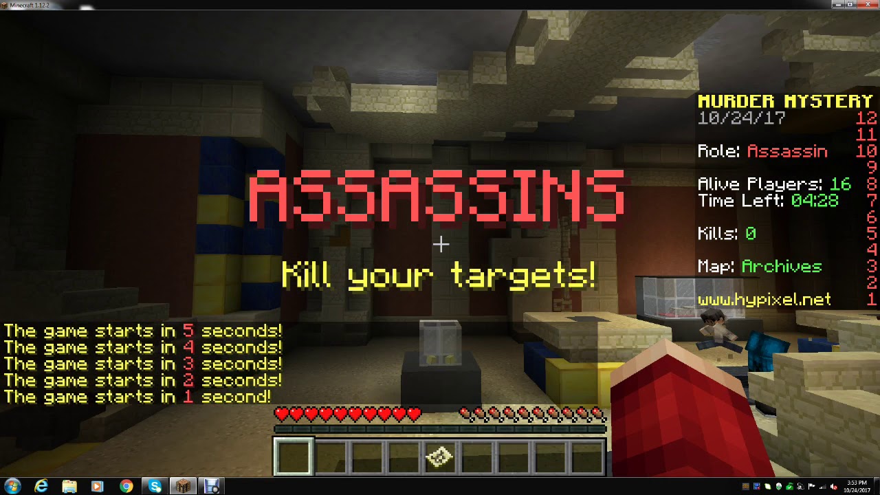 Hypixel Minecraft Gameplay - YouTube