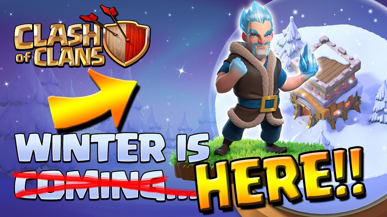 Clash of Clans: ICE WIZARD!!! Clashmas Quick Look! AMAZING TROOP ...