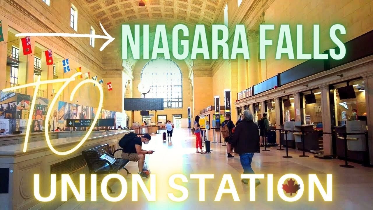 Going From Union Station Toronto to Niagara Falls | Go Transit Train ...