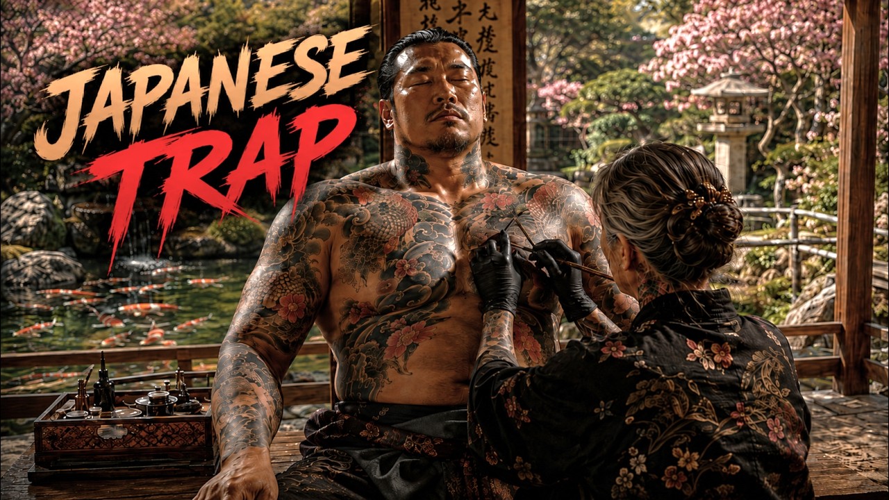 Japanese Trap | Zen Garden Background Music🖤 - YouTube