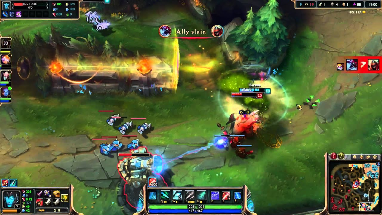 League of legends all smite game - YouTube
