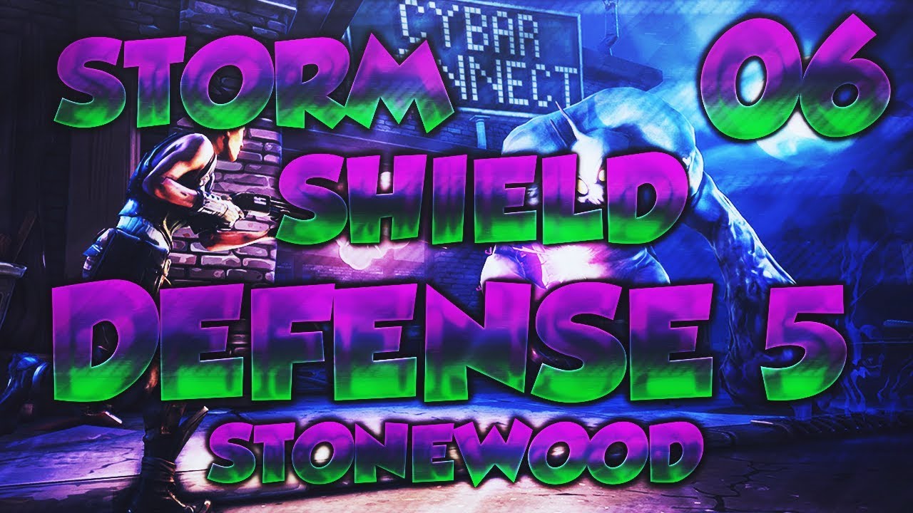 Fortnite: Save The World - Stonewood Storm Shield Defense 5 (Tour Of ...