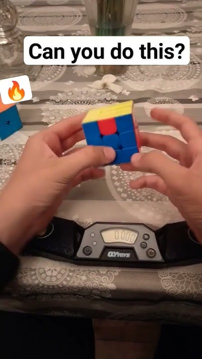 fastest Rubik's cube algorithm ever 🔥🔥 - YouTube