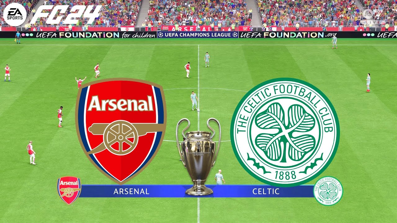 FC 24 | Arsenal vs Celtic - UEFA Champions League - PS5™ Gameplay - YouTube