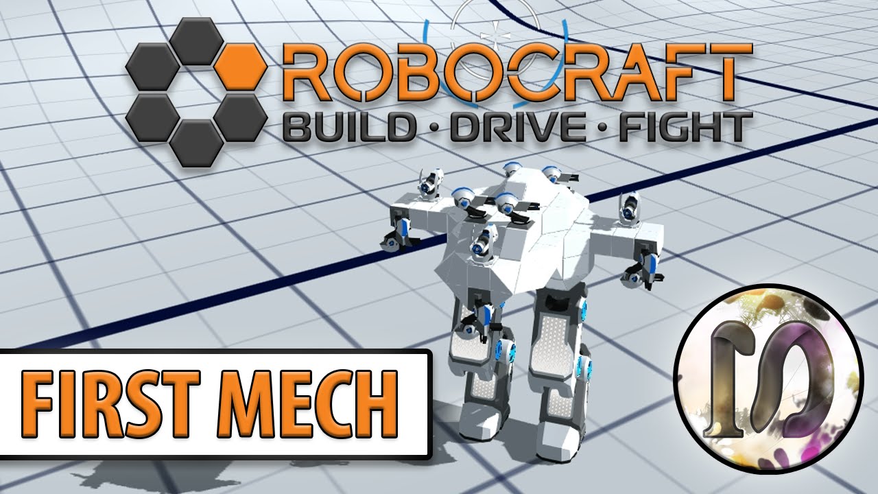 ROBOCRAFT GAMEPLAY #1 - (ft MY BROTHER) - BUILDING MY FIRST MECH - YouTube