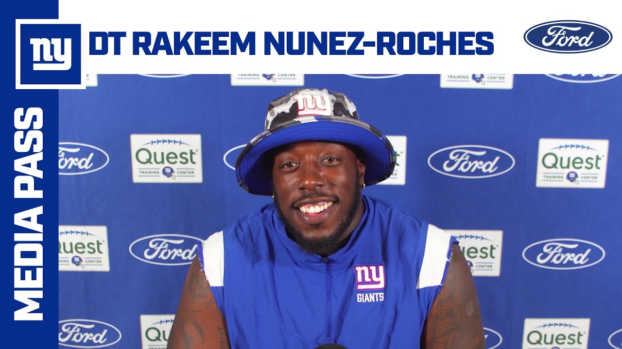 Rakeem Nunez-Roches: 'I come to life on the field' | New York Giants ...