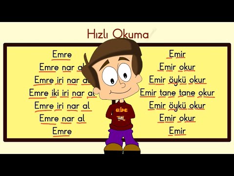 R Sesi - Okuma Yazma Öğretimi - Hızlı Okuma
