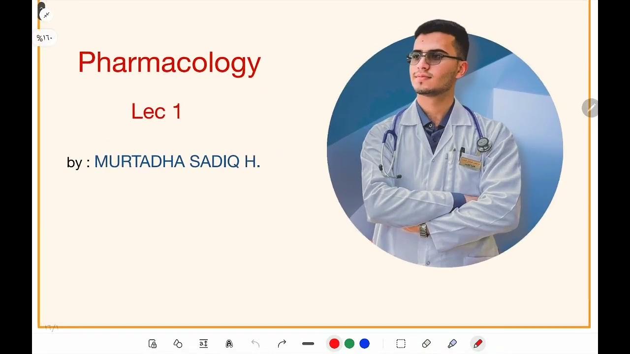 Lec 1 introduction to pharmacology - YouTube