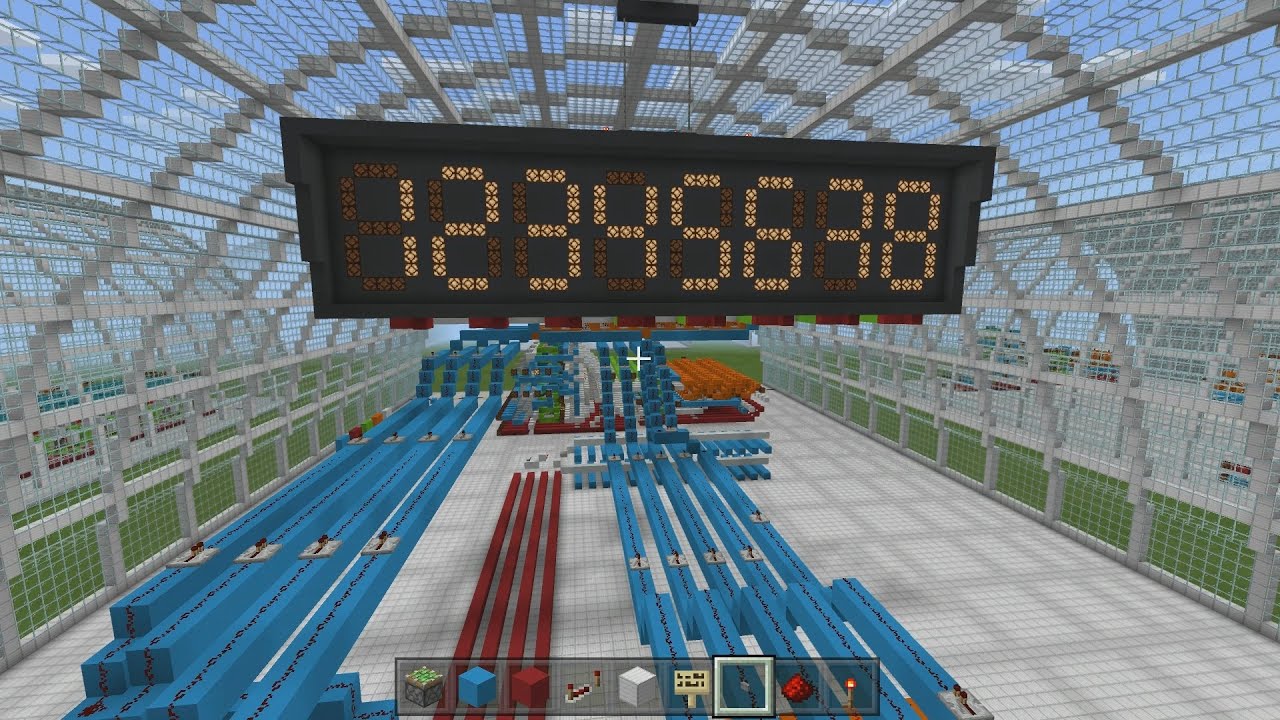 16bit calculator part 1; Fast 8 digits display - Minecraft redstone ...