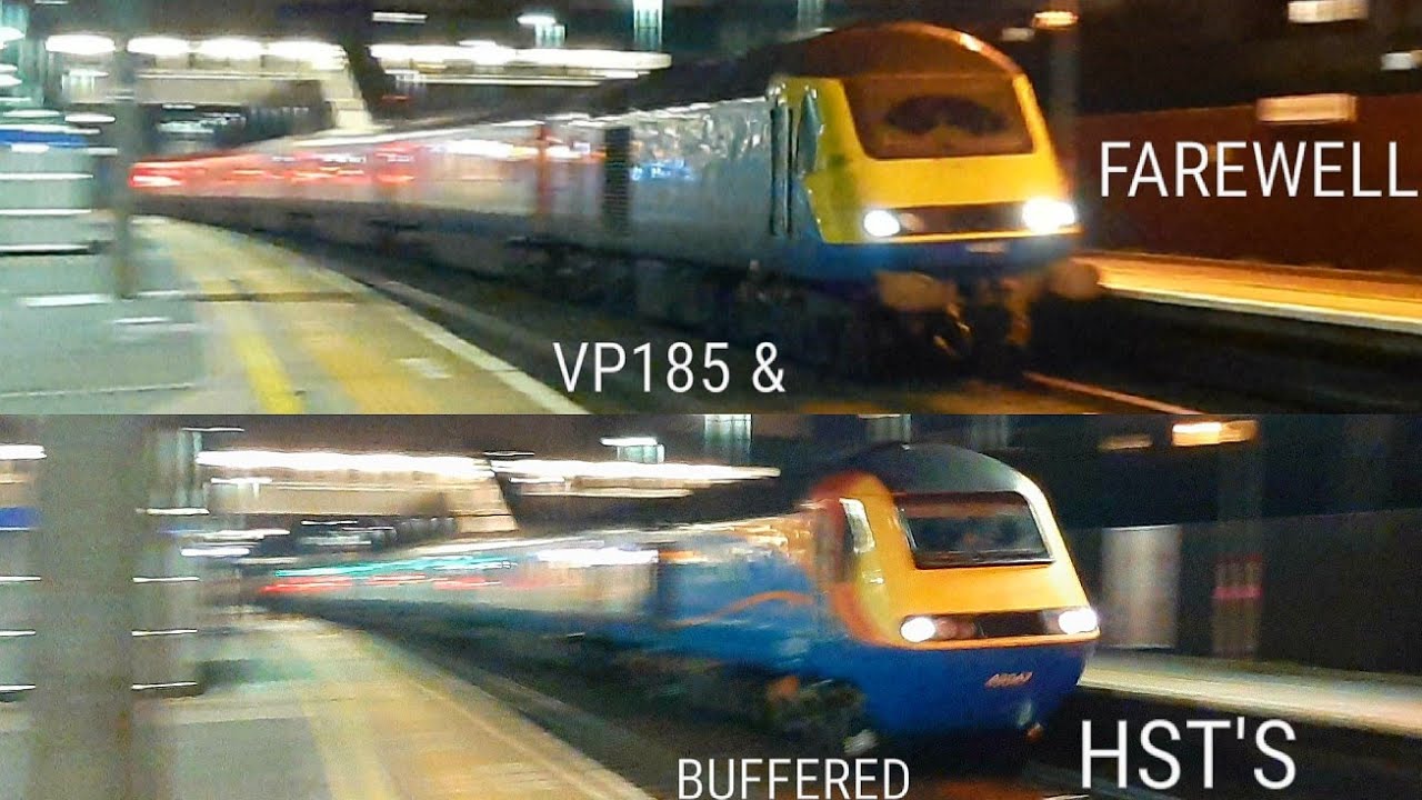 The VP185 Engined and Buffered HST Farewell on the MML 11/12/20 - YouTube