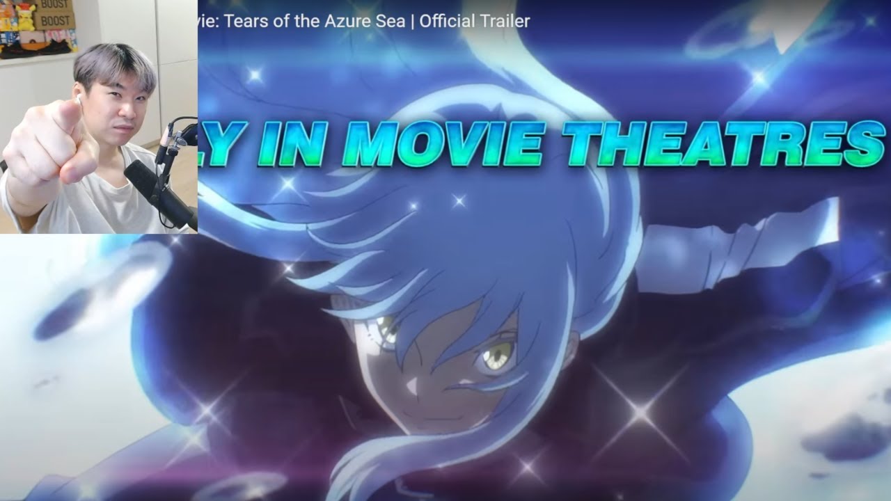 Tensura Movie Tears of the Azure Sea Trailer REACTION - YouTube