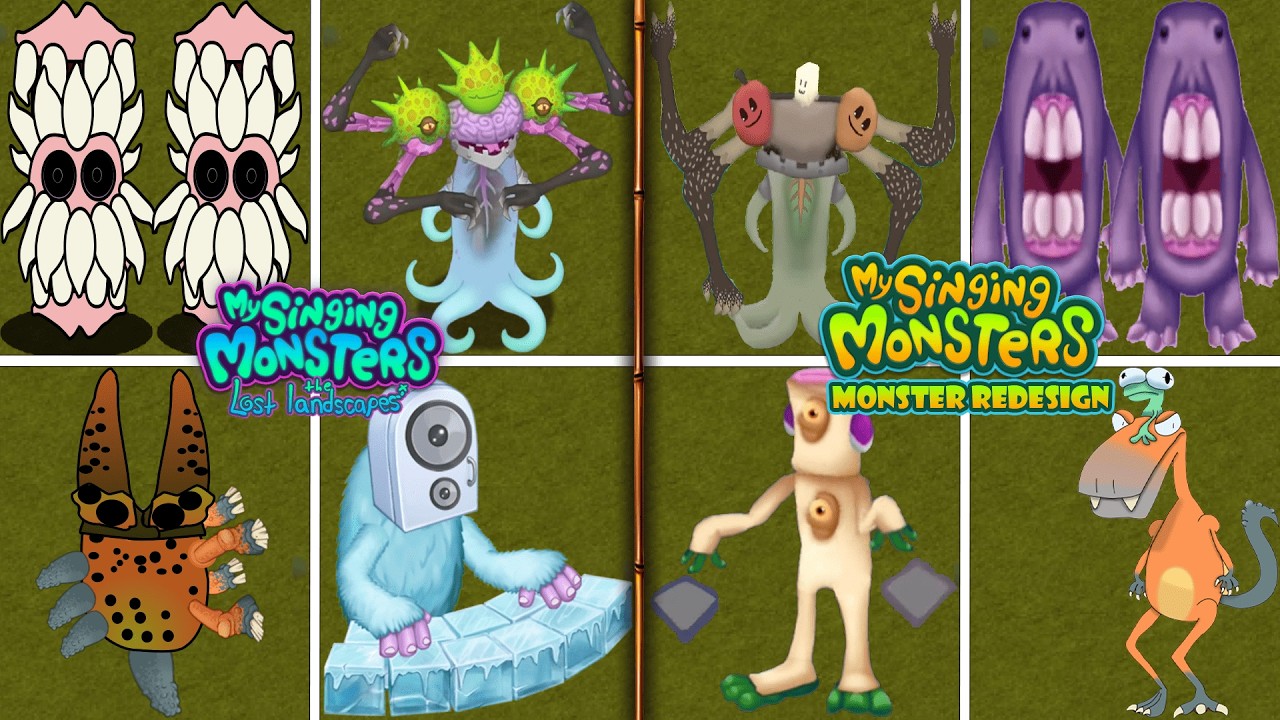 MonsterBox: DEMENTED DREAM ISLAND with Monster Fanmade Redesign | My ...