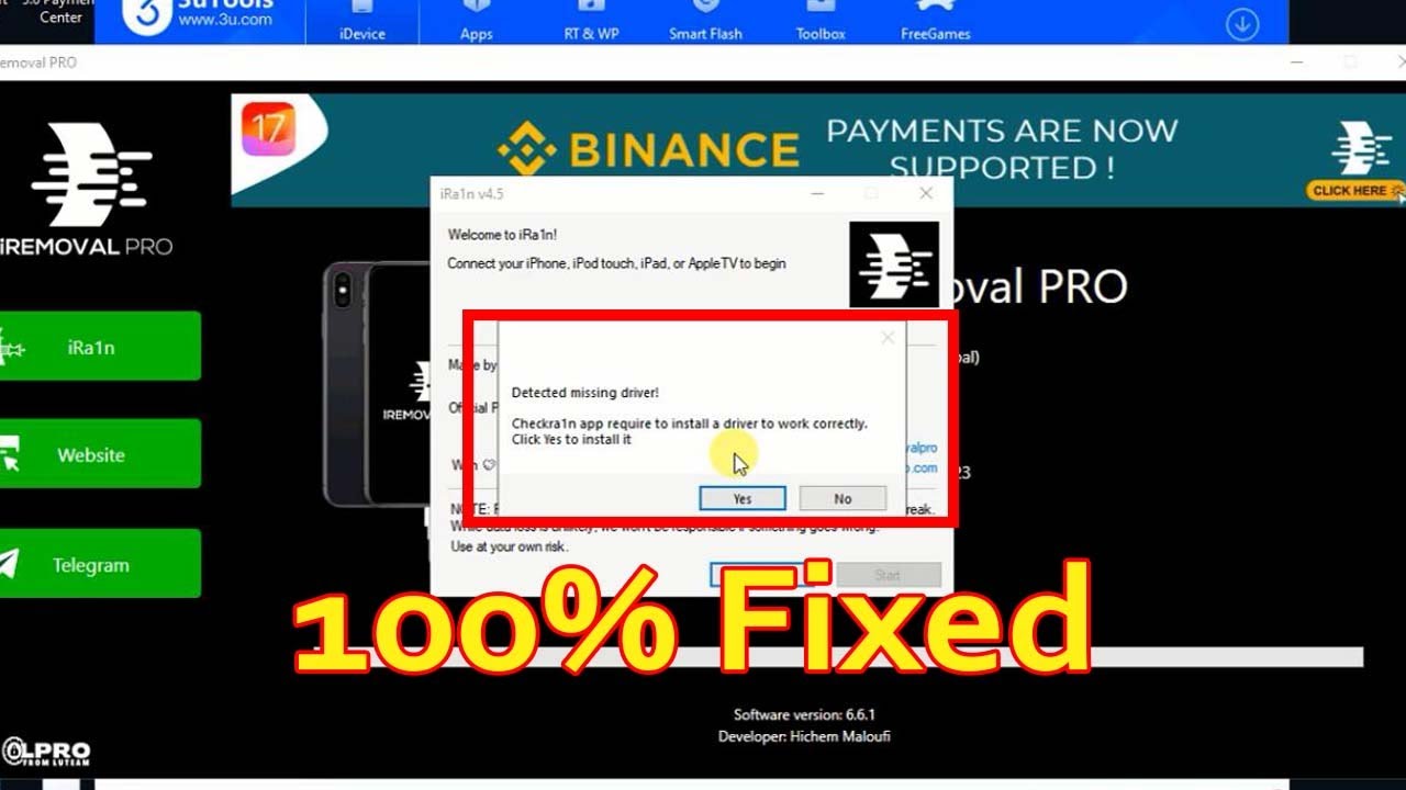 iRemoval Pro Jailbreak Not Working - Stuck Exploiting Device - Detected ...